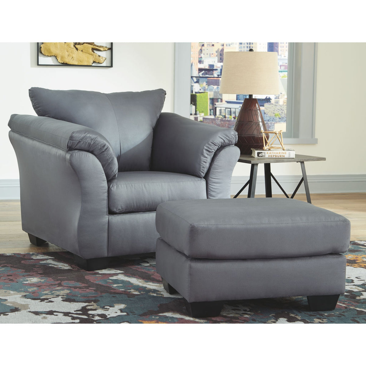 Darcy II Chair - Steel | Dufresne Furniture and Appliances