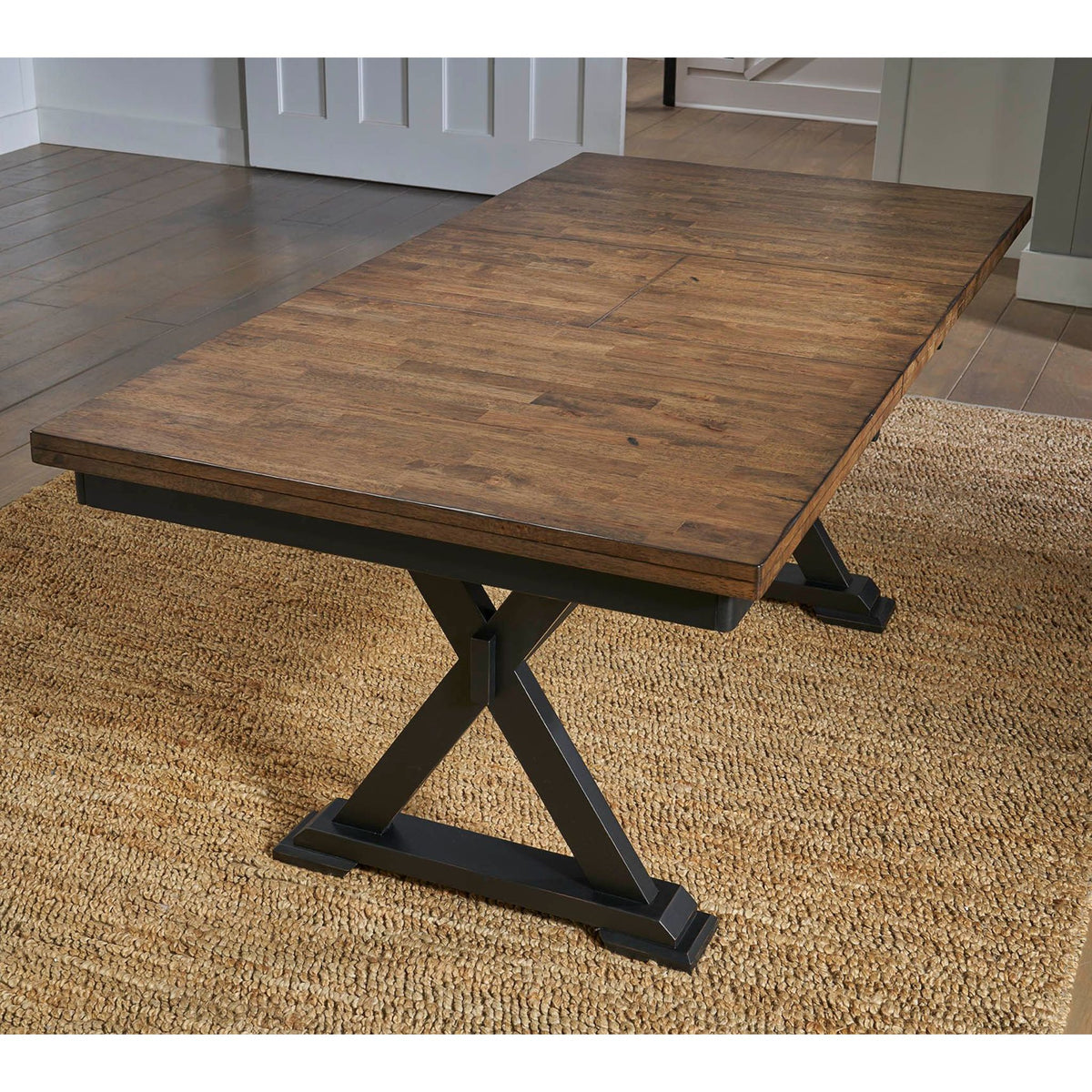Stormy Ridge Trestle Table - Chicory/Slate Black - (1557566K ...