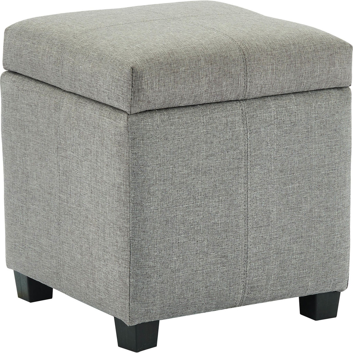 Juno Storage Ottoman - Grey | Dufresne Furniture and Appliances