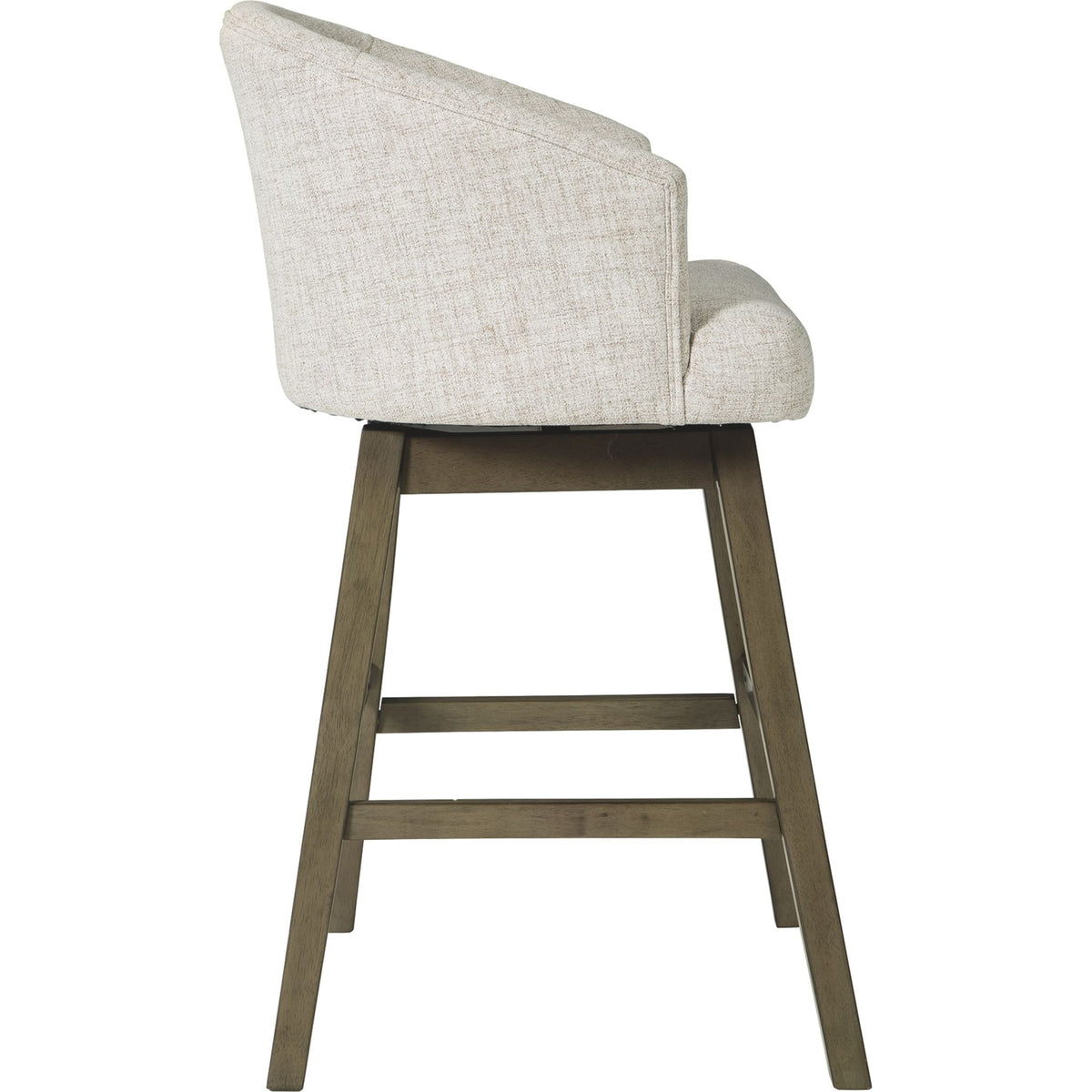 Tripton Bar Stool - Linen - (D530-330) | Dufresne Furniture and Appliances