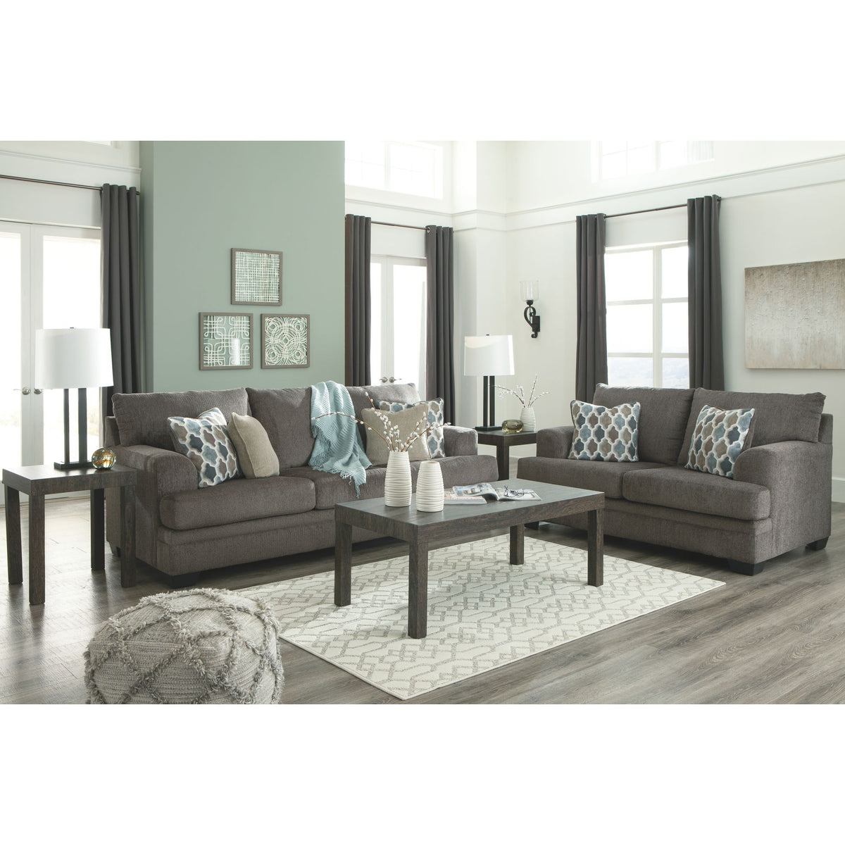 Dorsten Sofa - Slate | Dufresne Furniture and Appliances