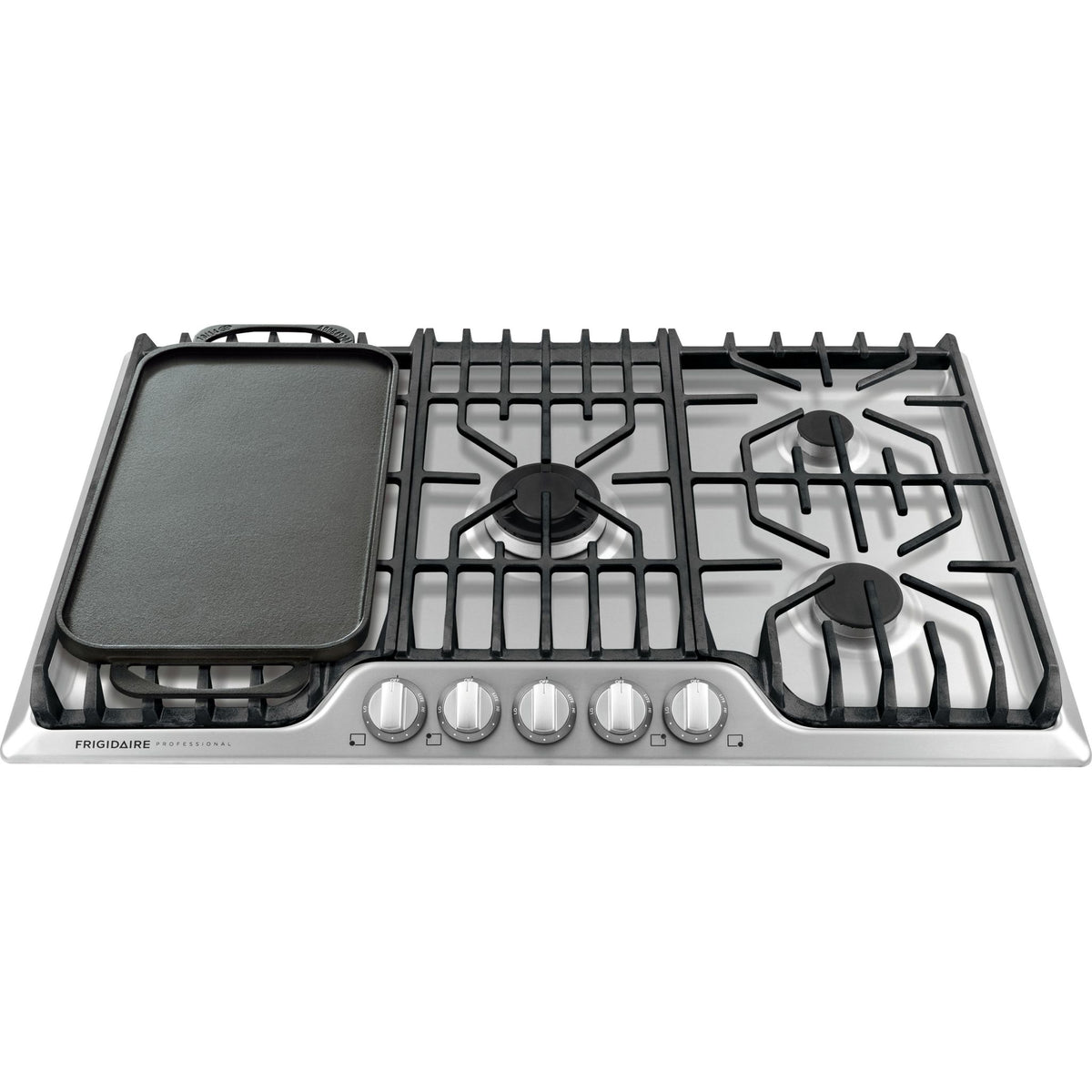 Frigidaire Professional 36" Gas Cooktop (FPGC3677RS) - Stainless Steel ...