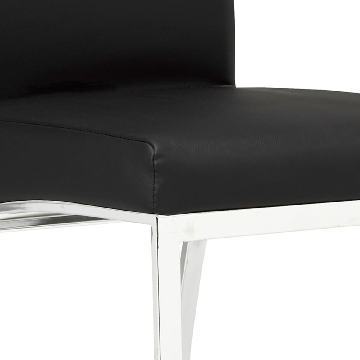 Lee Side Chair - Black - (100468) | Dufresne Furniture and Appliances