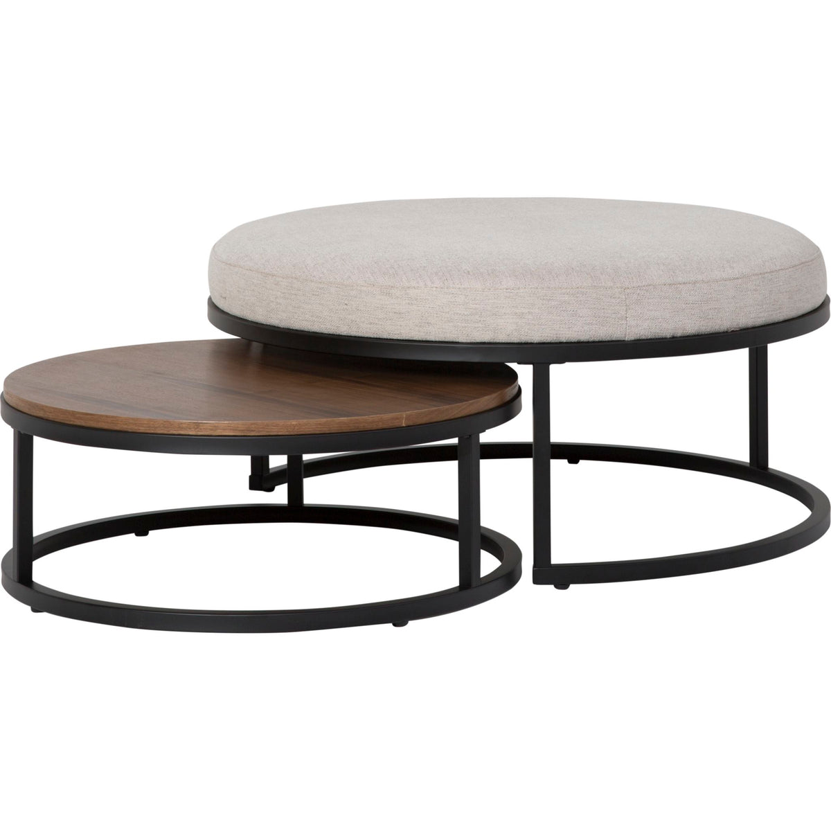 Carson Ottoman - Cream | Dufresne Furniture and Appliances