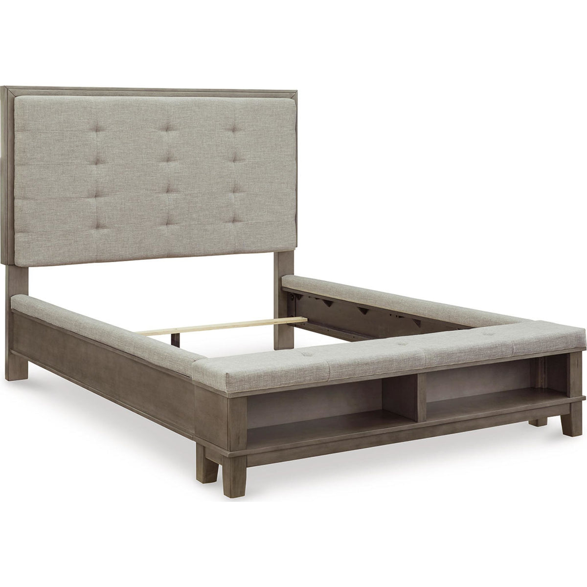 Hallanden Storage Bed - Gray | Dufresne Furniture and Appliances